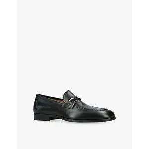 Magnanni Leather Horsebit Loafers