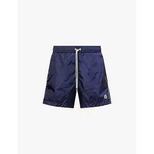 Moncler Drawstring Swim Shorts - Medium Blue