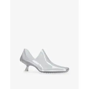 Loewe Emily Aqua 45 Pvc Heeled Ankle Boots - Other