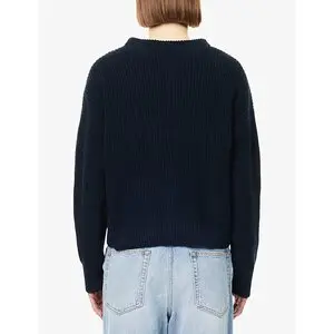 Jenni Kayne Hayes Crew-neck Cotton Cardigan