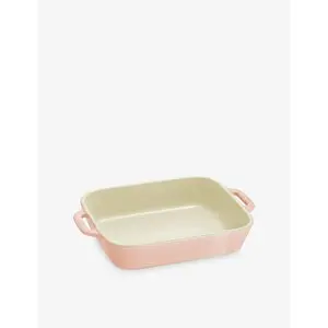 STAUB Rectangular Set Of Three Ceramic Gratin Dishes