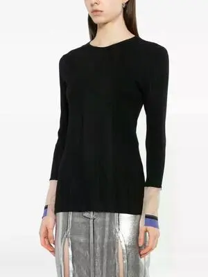 TOGA TOO Ribbed Long Sleeve Sweater