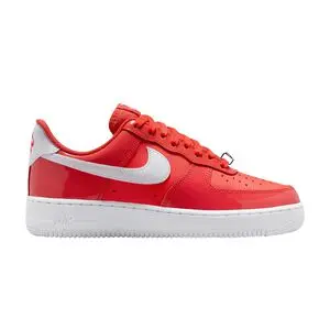 Nike Force 1 Low '07 Patent Sneakers - Red
