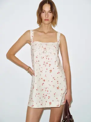 REFORMATION Poppy Mini Dress