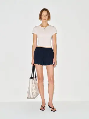 Reformation Tie Detailed Shorts For Women