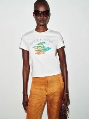 REFORMATION Lissa T-shirt - Multi