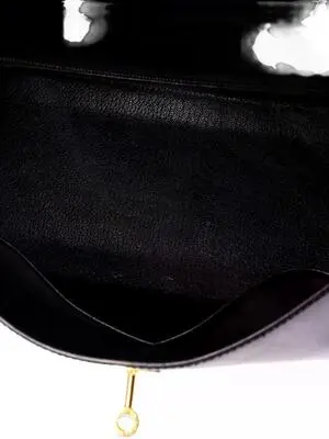 Hermès Kelly Handbag Box Calf 32 Satchel - Black