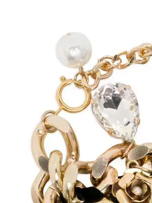 Vaquera Crystal Embellished Floral Bracelet