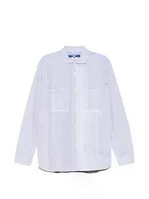 Junya Watanabe Vertical-stripe Patch-pocket Shirt
