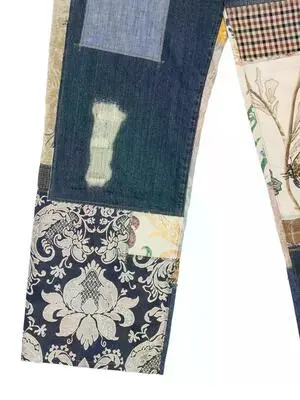 Junya Watanabe Patchwork Distressed Jeans