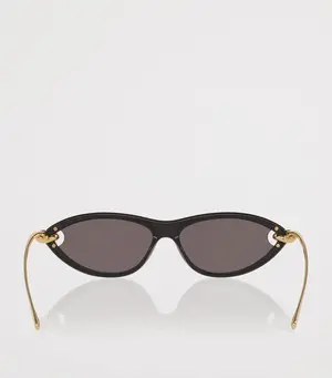 Bottega Veneta Cat Eye Sunglasses - Black