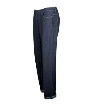 ALAN SCOTT Cashmere-blend Relaxed Jeans