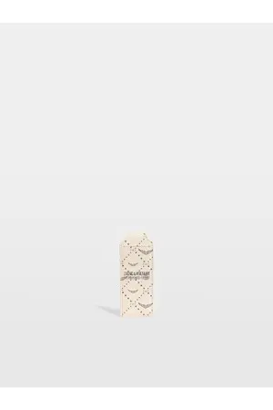 Zadig&Voltaire Zv Monogram Canvas Luggage Tag - Red