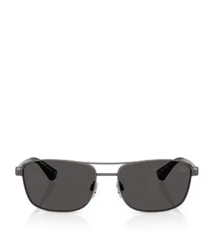 Burberry Metal Pilot Sunglasses - Grey