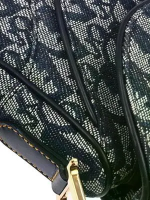 Dior 2003 Trotter Double Saddle Handbag - Blue