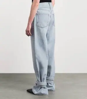 AGOLDE Cinched Hem Jeans