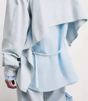 AGOLDE Theo Shirt - Blue