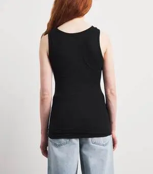 AGOLDE Finch Tank Top Ribbed Stretch Sleeveless