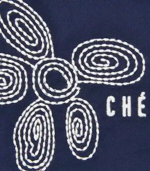 CHE Embroidered Floral Shorts