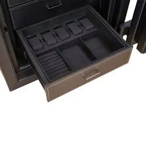 Wolf Athos 12-piece Watch Winder And Jewellery Safe
