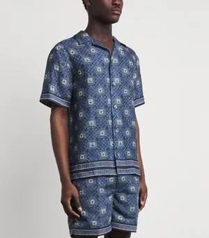 CHE Linen Telha Print Shirt