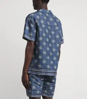 CHE Linen Telha Print Shirt