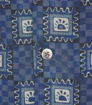 CHE Linen Telha Print Shirt