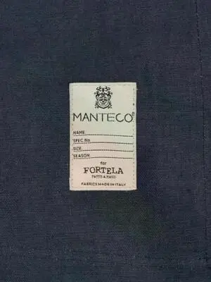 FORTELA Garçon Double-breasted Overshirt - Blue