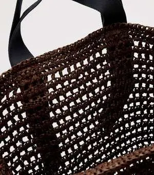 ALLSAINTS Lullah Woven Tote Bag - Brown