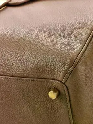 Celine 16 Top Handle Bag Grained Calfskin - Neutrals