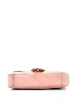 Gucci Matelassé Leather Shoulder Bag - Pink