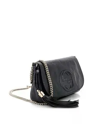 Gucci Soho Chain Patent Medium Crossbody Bag
