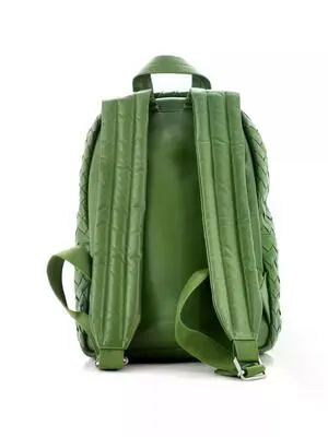 Bottega Veneta Intrecciato Leather Medium Backpack