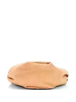 Bottega Veneta Double Knot Leather Mini Hobo Bag - Neutrals
