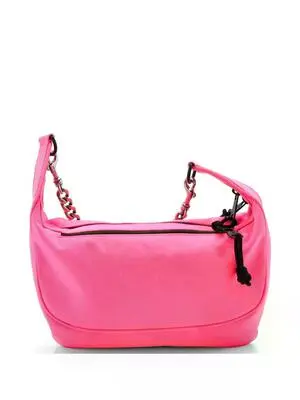 Balenciaga Raver Chain Canvas Shoulder Bag