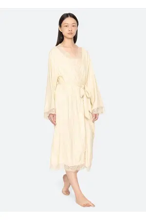 Sea Lila Robe - Yellow