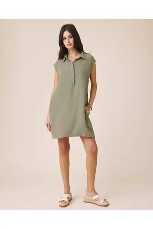 Splendid Button Up Day Dresses