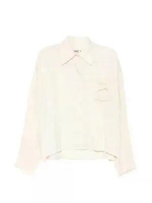 OPEN YY Checked Bead-pockets Shirt