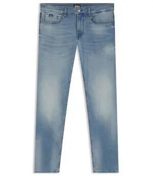 BOSS Delaware Slim-fit Stretch Denim Jeans