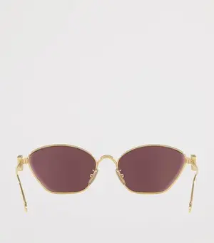 Loewe Anagram Hexagonal Sunglasses
