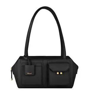 Chopard Ice Cube Leather Shoulder Bag