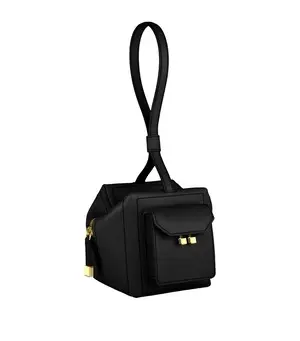 Chopard Mini Leather Ice Cube Top-handle Bag