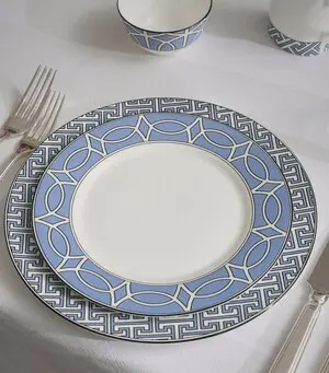 O.W.LONDON Set Of 2 Loop Dessert Plates