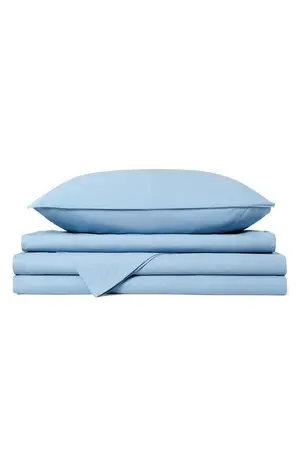 Dkny Vintage Washed Cotton Sheet Set Blue