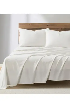 Dkny Vintage Washed Cotton Sheet Set - Ivory