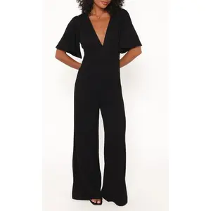 PETAL & PUP Hilda Jumpsuit - Black