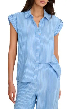 Nic+zoe Cut Out Shirts For Women