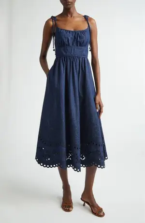 Zimmermann Scoop Neck Day Dresses