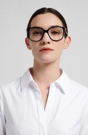 Carolina Herrera Square Optical Glasses - Black