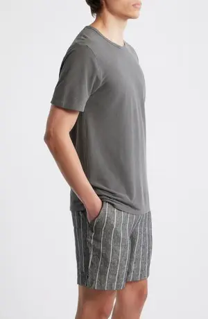 ALEX CRANE Organic Cotton Crewneck T-shirt - Slate